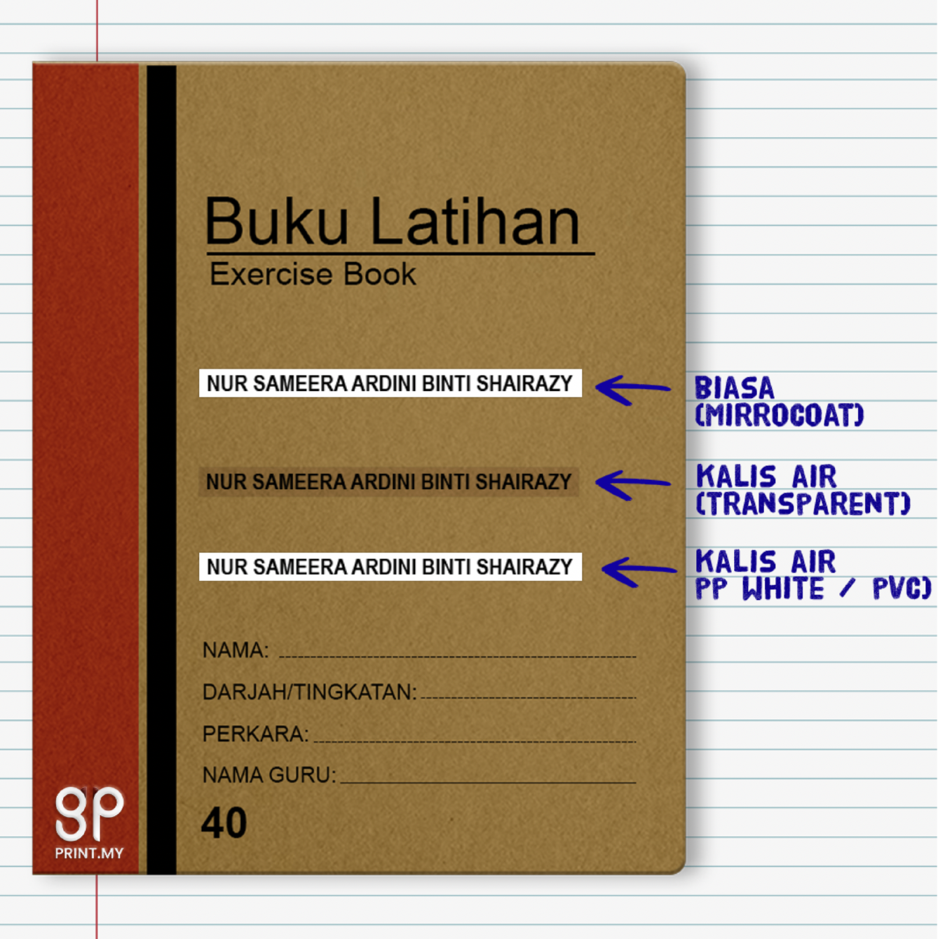 Sticker Nama – gpprint.my